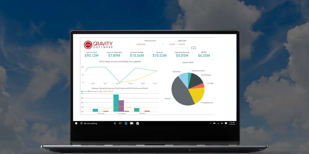 Microsoft Power BI & Gravity Software: Better together