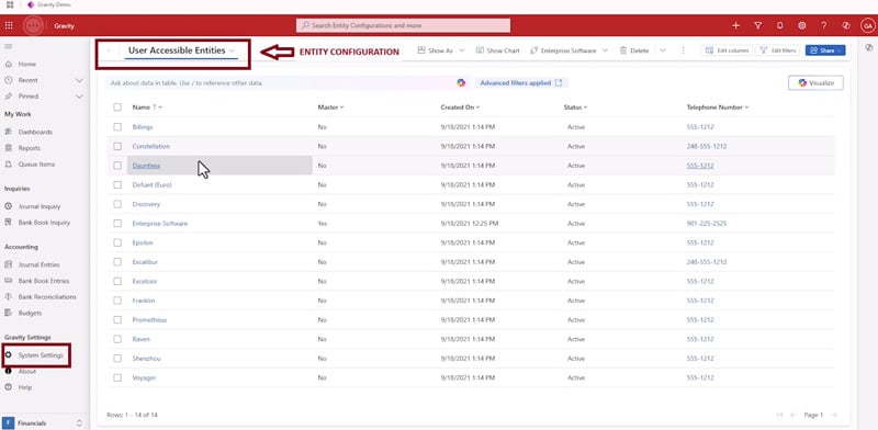 How to Use Gravity Software’s Advanced Multi-Entity Features Version 7