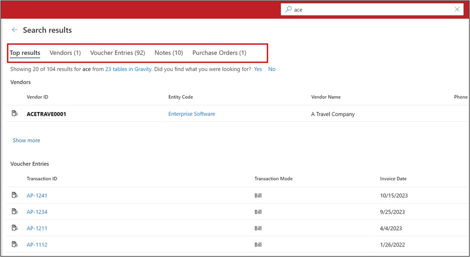 Harness Microsoft’s database search to find Gravity records quickly